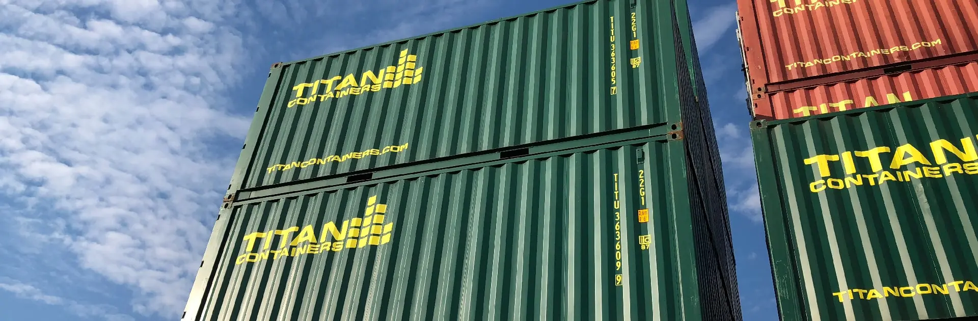 Containers for Hire | Rent 6ft-40ft Units | TITAN Containers